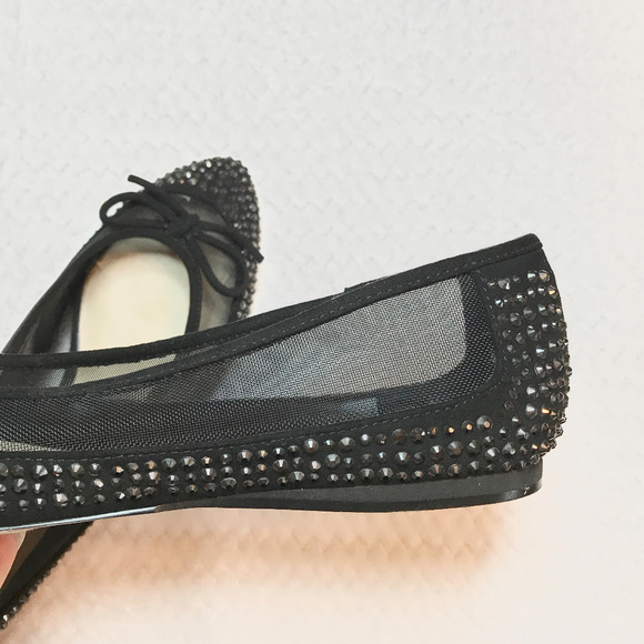 INC International Concepts | Shoes | Inc Black Mesh Studded Embellished ...